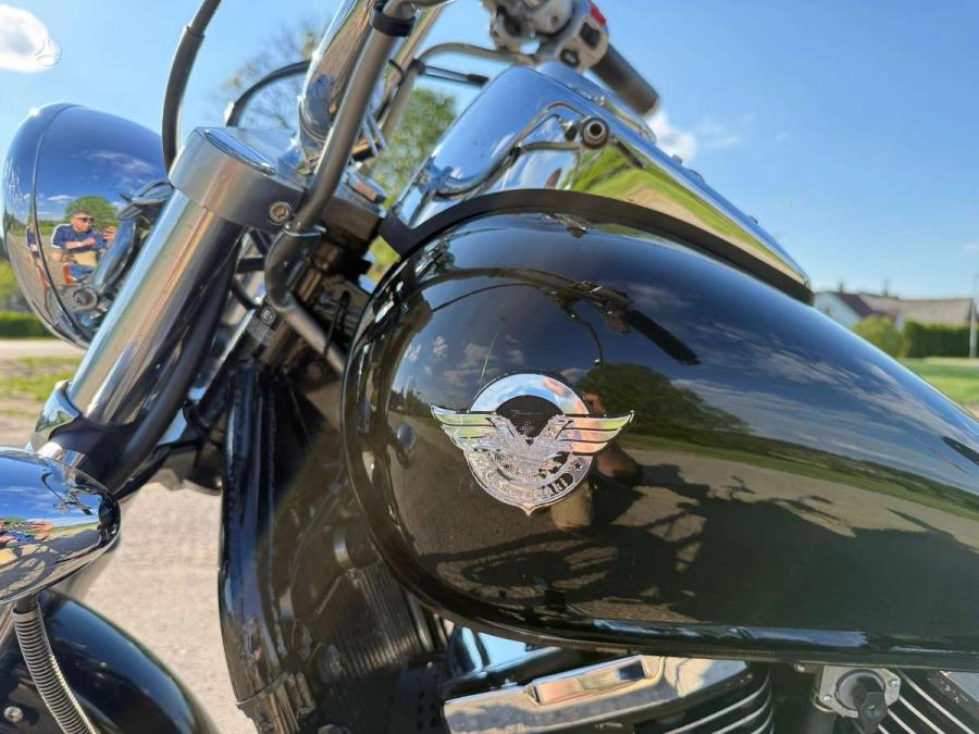 Black Kawasaki VN 1995 in Trakai, with an engine capacity of 0.80 L and mileage of 37 thousand km for 2950 €, photo 11 on AUTOMOTO.COM.LV
