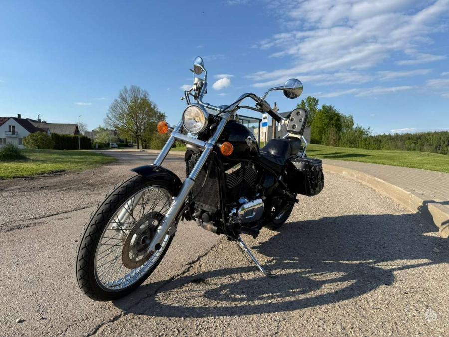Black Kawasaki VN 1995 in Trakai, with an engine capacity of 0.80 L and mileage of 37 thousand km for 2950 €, photo 15 on AUTOMOTO.COM.LV