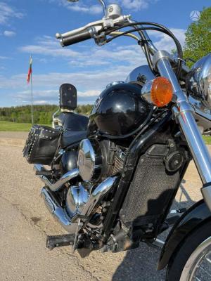 Black Kawasaki VN 1995 in Trakai, with an engine capacity of 0.80 L and mileage of 37 thousand km for 2950 €, photo 17 on AUTOMOTO.COM.LV