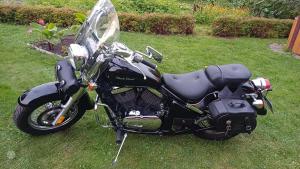 Black Kawasaki VN 1996 in Kaunas, with an engine capacity of 0.80 L and mileage of 40 thousand km for 2750 €, photo 4 on AUTOMOTO.COM.LV