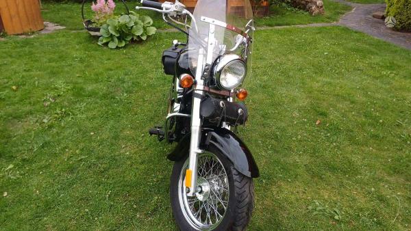 Black Kawasaki VN 1996 in Kaunas, with an engine capacity of 0.80 L and mileage of 40 thousand km for 2750 €, photo 4 on AUTOMOTO.COM.LV