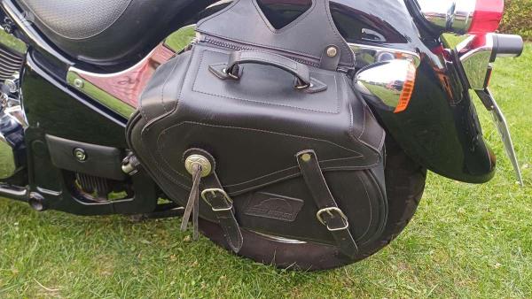 Black Kawasaki VN 1996 in Kaunas, with an engine capacity of 0.80 L and mileage of 40 thousand km for 2750 €, photo 5 on AUTOMOTO.COM.LV