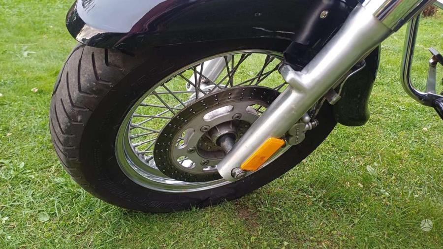 Black Kawasaki VN 1996 in Kaunas, with an engine capacity of 0.80 L and mileage of 40 thousand km for 2750 €, photo 10 on AUTOMOTO.COM.LV