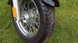 Black Kawasaki VN 1996 in Kaunas, with an engine capacity of 0.80 L and mileage of 40 thousand km for 2750 €, photo 11 on AUTOMOTO.COM.LV