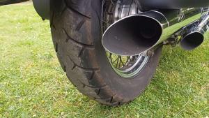 Black Kawasaki VN 1996 in Kaunas, with an engine capacity of 0.80 L and mileage of 40 thousand km for 2750 €, photo 12 on AUTOMOTO.COM.LV