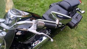 Black Kawasaki VN 1996 in Kaunas, with an engine capacity of 0.80 L and mileage of 40 thousand km for 2750 €, photo 15 on AUTOMOTO.COM.LV