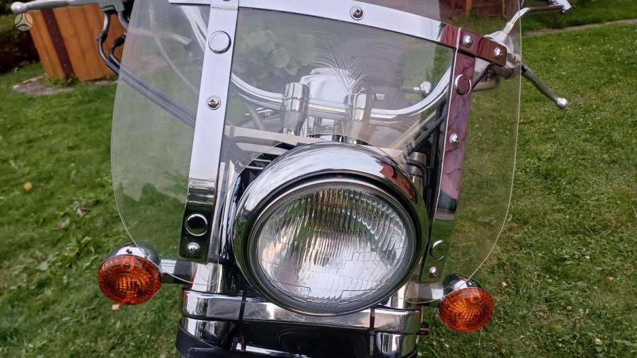 Black Kawasaki VN 1996 in Kaunas, with an engine capacity of 0.80 L and mileage of 40 thousand km for 2750 €, photo 16 on AUTOMOTO.COM.LV