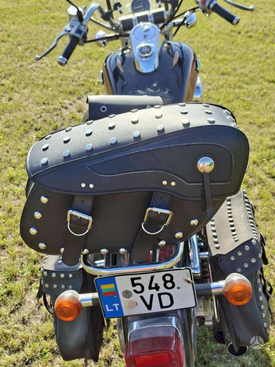 Black Kawasaki VN 1998 in Vilnius, with an engine capacity of 1.50 L and mileage of 19 thousand km for 2250 €, photo 6 on AUTOMOTO.COM.LV