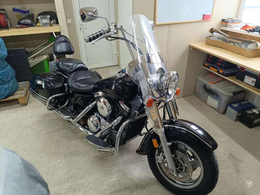 Melns Kawasaki VN 2004 Kauņa, ar dzinēja tilpumu 1.47 L un nobraukumu 79 tūkst. km par 3300 €, foto 5 vietnē AUTOMOTO.COM.LV