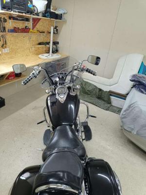 Melns Kawasaki VN 2004 Kauņa, ar dzinēja tilpumu 1.47 L un nobraukumu 79 tūkst. km par 3300 €, foto 6 vietnē AUTOMOTO.COM.LV