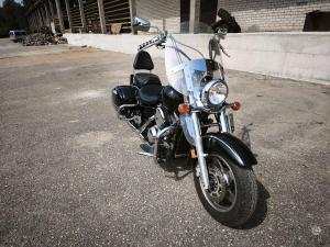 Black Kawasaki VN 2004 in Vilnius, with an engine capacity of 1.47 L and mileage of 49 thousand km for 3900 €, photo 8 on AUTOMOTO.COM.LV