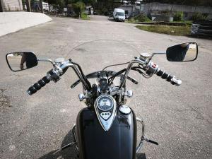 Black Kawasaki VN 2004 in Vilnius, with an engine capacity of 1.47 L and mileage of 49 thousand km for 3900 €, photo 10 on AUTOMOTO.COM.LV