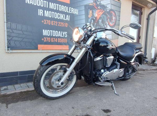 Kawasaki VN 2006 Panevēža vietnē Melns Kawasaki VN 2006 Panevēža, ar dzinēja tilpumu 0.90 L un nobraukumu 19 tūkst. km par 3700 €, foto 1 vietnē AUTOMOTO.COM.LV