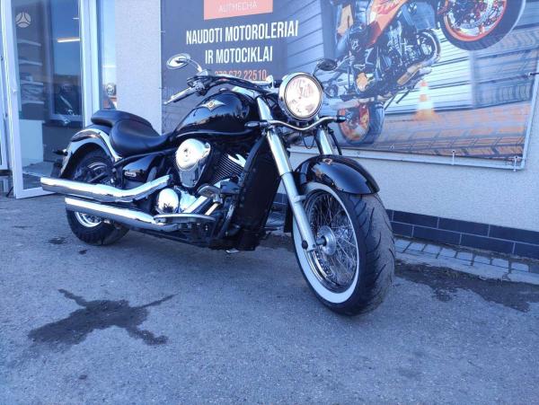 Kawasaki VN 2006 Panevēža vietnē Melns Kawasaki VN 2006 Panevēža, ar dzinēja tilpumu 0.90 L un nobraukumu 19 tūkst. km par 3700 €, foto 3 vietnē AUTOMOTO.COM.LV
