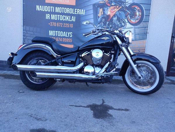 Kawasaki VN 2006 Panevēža vietnē Melns Kawasaki VN 2006 Panevēža, ar dzinēja tilpumu 0.90 L un nobraukumu 19 tūkst. km par 3700 €, foto 7 vietnē AUTOMOTO.COM.LV