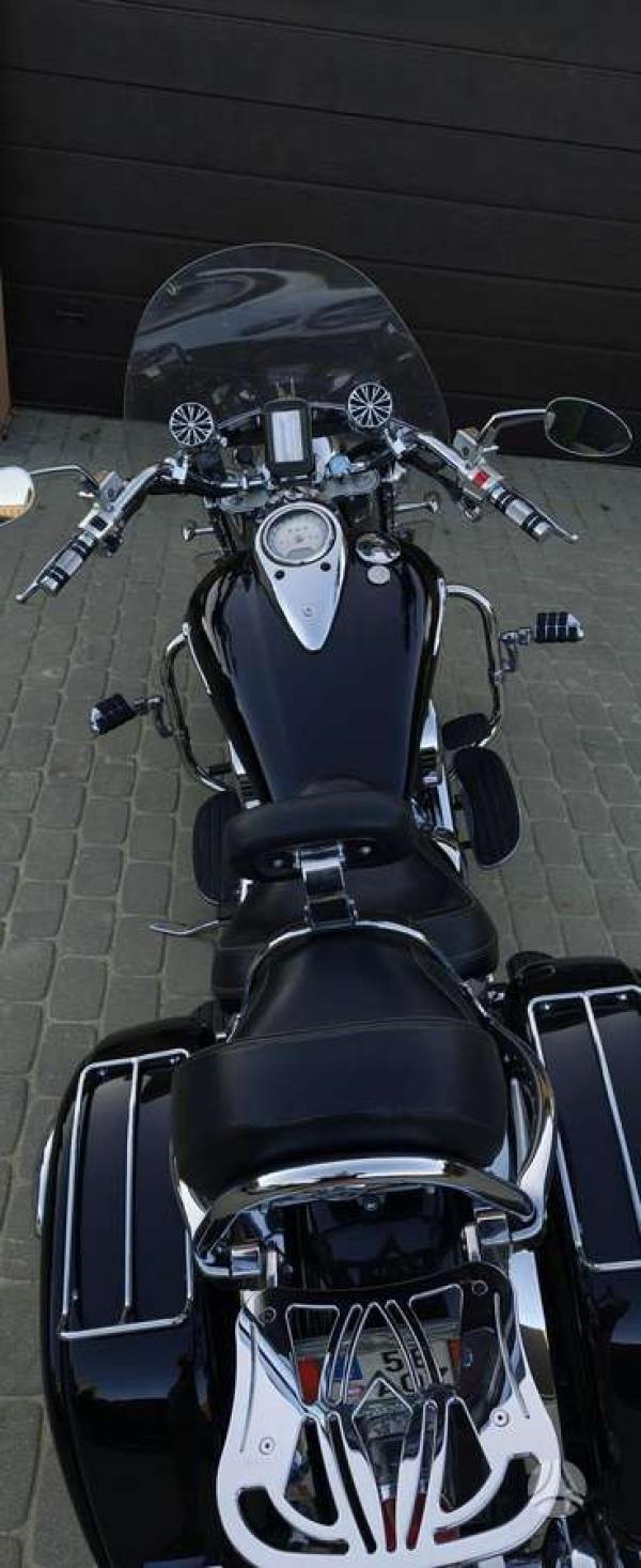 Black Kawasaki VN 2008 in Kretinga, with an engine capacity of 1.60 L and mileage of 40 thousand km for 6300 €, photo 5 on AUTOMOTO.COM.LV