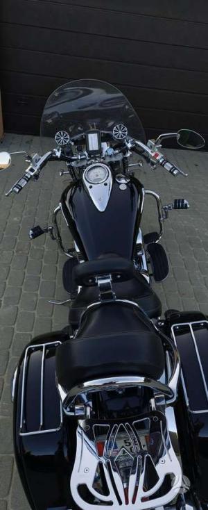 Black Kawasaki VN 2008 in Kretinga, with an engine capacity of 1.60 L and mileage of 40 thousand km for 6300 €, photo 6 on AUTOMOTO.COM.LV