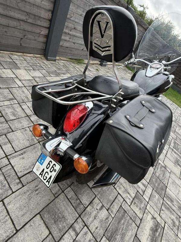 Black Kawasaki VN 2008 in Vilnius, with an engine capacity of 0.90 L and mileage of 34 thousand km for 4200 €, photo 3 on AUTOMOTO.COM.LV