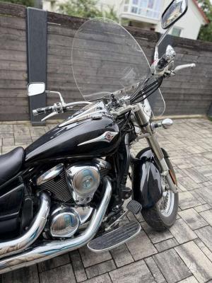 Melns Kawasaki VN 2008 Viļņa, ar dzinēja tilpumu 0.90 L un nobraukumu 34 tūkst. km par 4200 €, foto 5 vietnē AUTOMOTO.COM.LV
