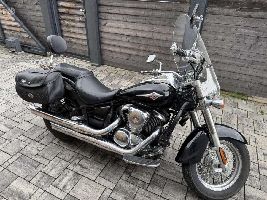Melns Kawasaki VN 2008 Viļņa, ar dzinēja tilpumu 0.90 L un nobraukumu 34 tūkst. km par 4200 €, foto 6 vietnē AUTOMOTO.COM.LV