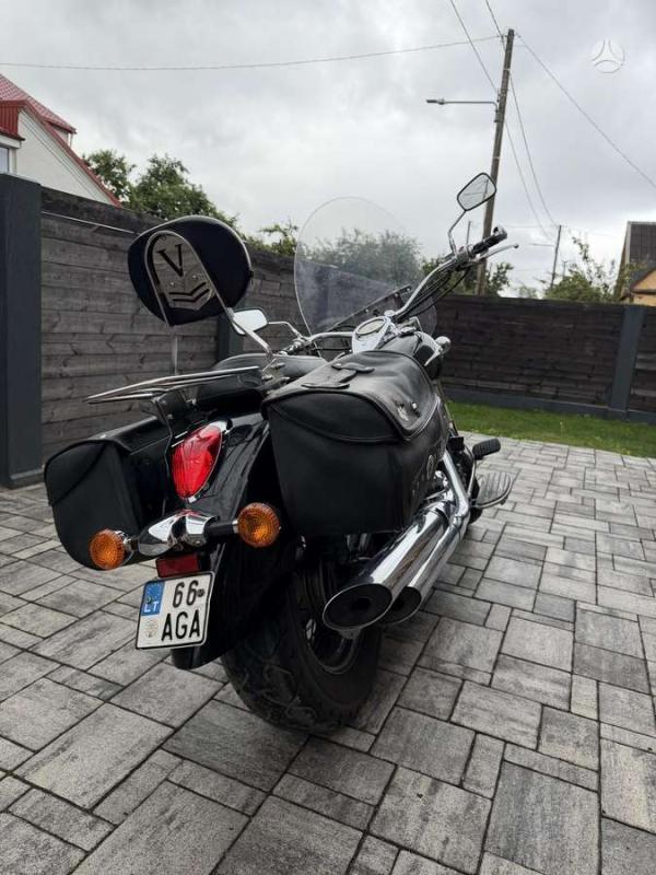 Black Kawasaki VN 2008 in Vilnius, with an engine capacity of 0.90 L and mileage of 34 thousand km for 4200 €, photo 8 on AUTOMOTO.COM.LV