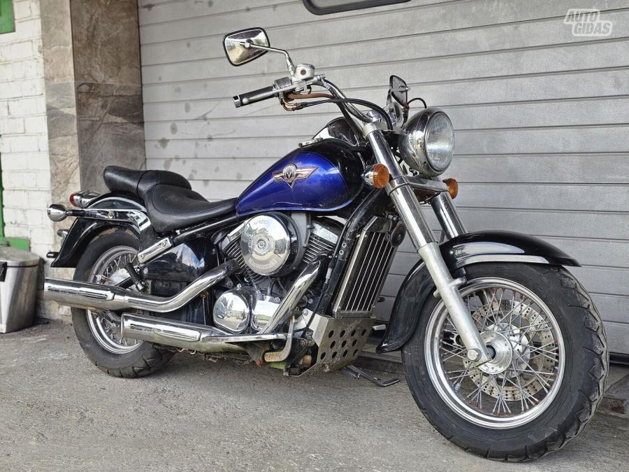 Zils Kawasaki VN 1994 Viļņa, ar dzinēja tilpumu 0.81 L un nobraukumu 44 tūkst. km par 1550 €, foto 5 vietnē AUTOMOTO.COM.LV