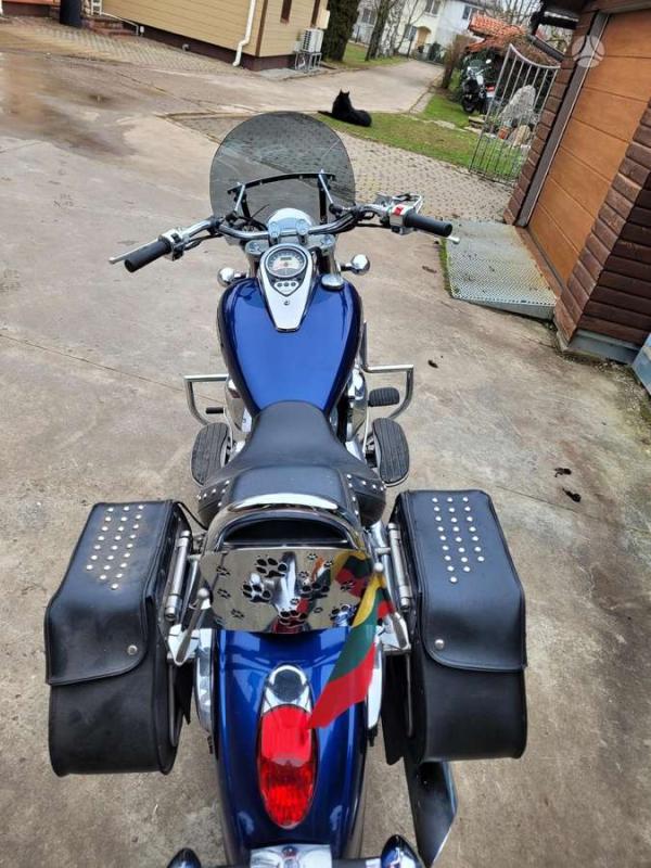 Zils Kawasaki VN 2008 Panevēža, ar dzinēja tilpumu 0.90 L un nobraukumu 24 tūkst. km par 3900 €, foto 4 vietnē AUTOMOTO.COM.LV
