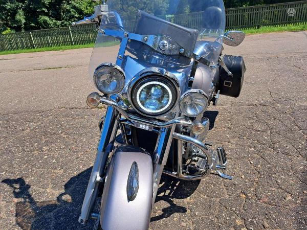 Grey Kawasaki VN 2003 in Kaunas, with an engine capacity of 1.60 L and mileage of 28 thousand km for 4400 €, photo 1 on AUTOMOTO.COM.LV