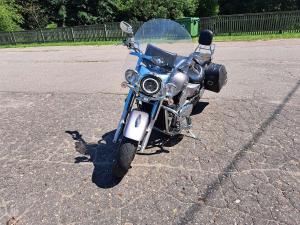 Grey Kawasaki VN 2003 in Kaunas, with an engine capacity of 1.60 L and mileage of 28 thousand km for 4400 €, photo 6 on AUTOMOTO.COM.LV