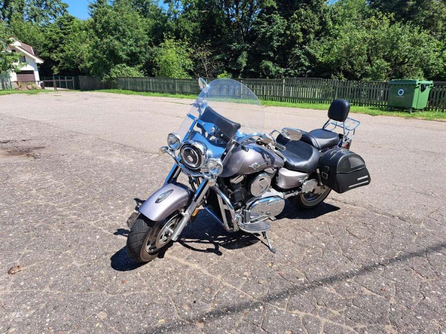 Grey Kawasaki VN 2003 in Kaunas, with an engine capacity of 1.60 L and mileage of 28 thousand km for 4400 €, photo 7 on AUTOMOTO.COM.LV