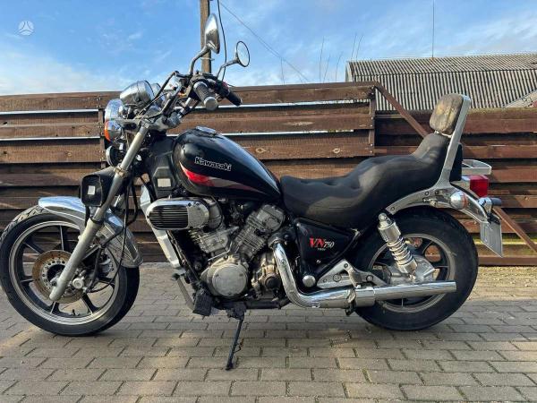 Kawasaki VN 1986 in Silute, with an engine capacity of 0.75 L and mileage of 32 thousand km for 1200 €, photo 1 on AUTOMOTO.COM.LV