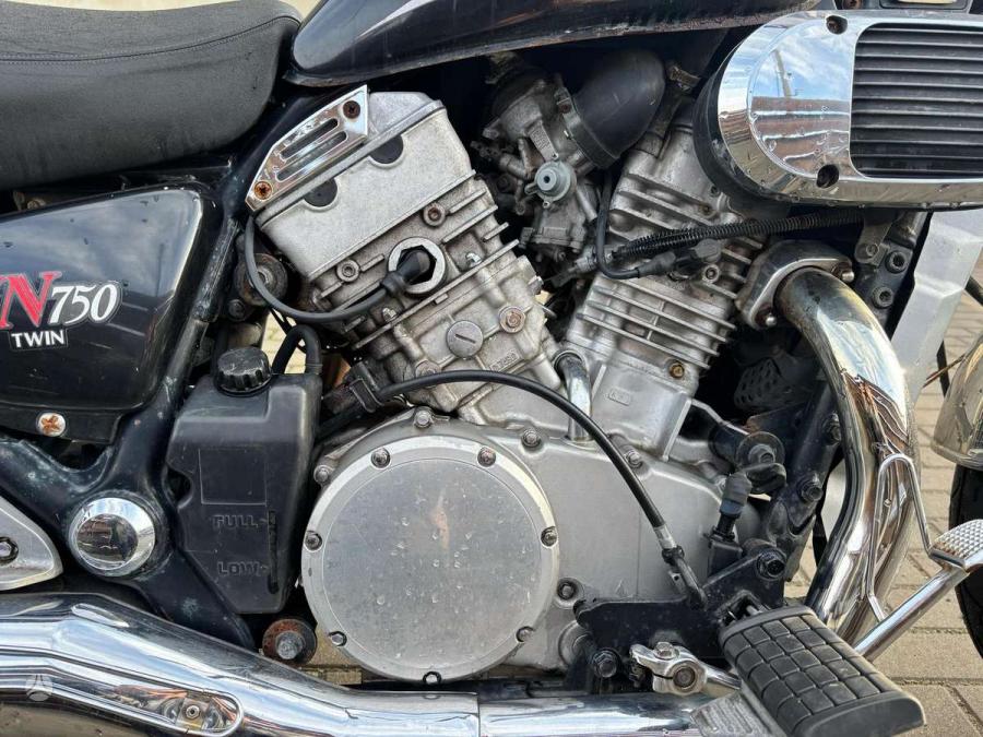 Kawasaki VN 1986 Šilutė, ar dzinēja tilpumu 0.75 L un nobraukumu 32 tūkst. km par 1200 €, foto 6 vietnē AUTOMOTO.COM.LV