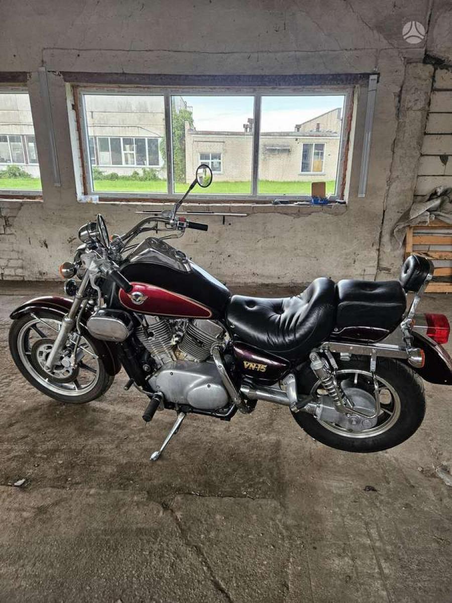 Kawasaki VN 1992 Šakiai, ar dzinēja tilpumu 1.50 L un nobraukumu 50 tūkst. km par 1800 €, foto 1 vietnē AUTOMOTO.COM.LV