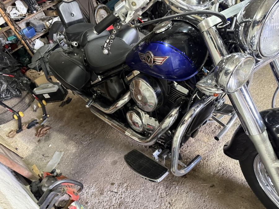 Kawasaki VN 1996 Viļņa, ar dzinēja tilpumu 0.81 L un nobraukumu 32 tūkst. km par 2600 €, foto 4 vietnē AUTOMOTO.COM.LV