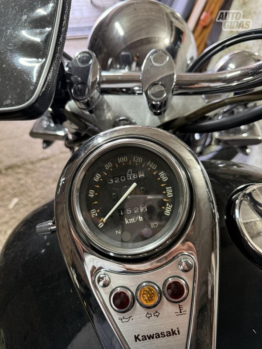 Kawasaki VN 1996 Viļņa, ar dzinēja tilpumu 0.81 L un nobraukumu 32 tūkst. km par 2600 €, foto 8 vietnē AUTOMOTO.COM.LV