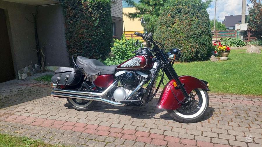 Kawasaki VN 1999 in Kaunas, with an engine capacity of 1.50 L and mileage of 40 thousand km for 9000 €, photo 8 on AUTOMOTO.COM.LV