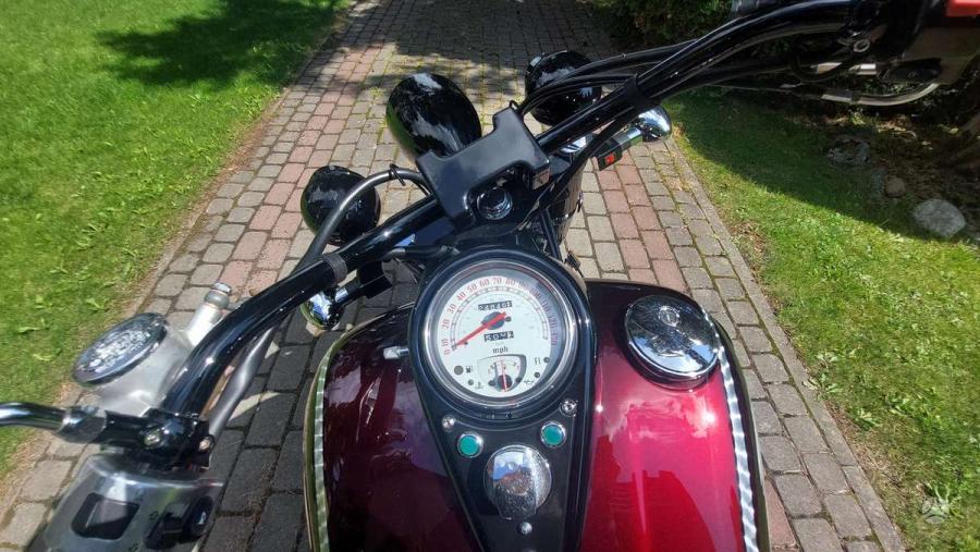 Kawasaki VN 1999 in Kaunas, with an engine capacity of 1.50 L and mileage of 40 thousand km for 9000 €, photo 17 on AUTOMOTO.COM.LV