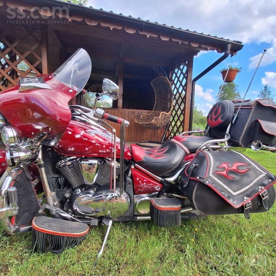 Kawasaki VN 2006 Madona, ar dzinēja tilpumu 0.90 L un nobraukumu 0 tūkst. km par 6300 €, foto 4 vietnē AUTOMOTO.COM.LV