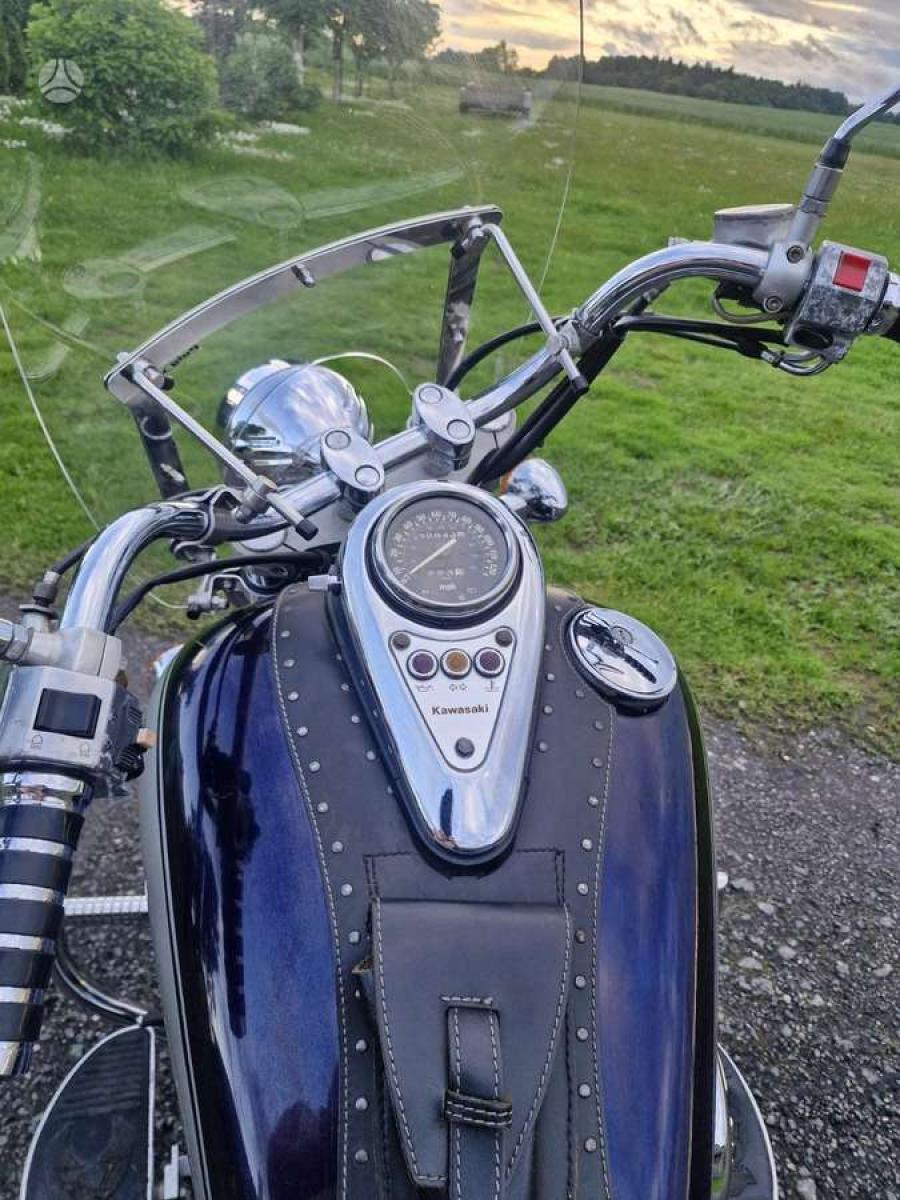 Kawasaki VN 2008 in Sirvintos, with an engine capacity of 0.81 L and mileage of 33 thousand km for 4200 €, photo 6 on AUTOMOTO.COM.LV