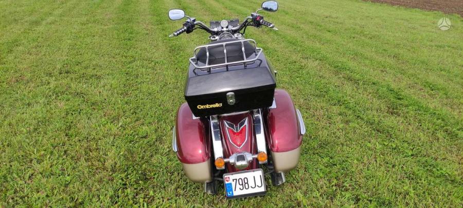 Kawasaki VN 2009 in Panevezys, with an engine capacity of 1.70 L and mileage of 48 thousand km for 5200 €, photo 7 on AUTOMOTO.COM.LV