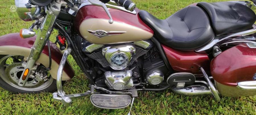 Kawasaki VN 2009 in Panevezys, with an engine capacity of 1.70 L and mileage of 48 thousand km for 5200 €, photo 13 on AUTOMOTO.COM.LV