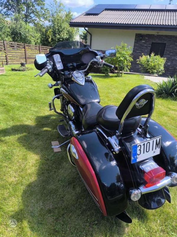Red Kawasaki VN 2004 in Alytus, with an engine capacity of 0.00 L and mileage of 33 thousand km for 5000 €, photo 3 on AUTOMOTO.COM.LV