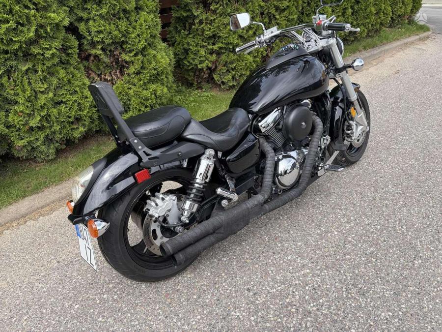 Black Kawasaki Vulcan 2006 in Kaunas, with an engine capacity of 1.60 L and mileage of 44 thousand km for 4000 €, photo 4 on AUTOMOTO.COM.LV