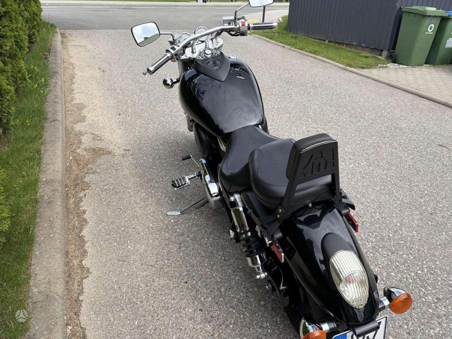 Black Kawasaki Vulcan 2006 in Kaunas, with an engine capacity of 1.60 L and mileage of 44 thousand km for 4000 €, photo 7 on AUTOMOTO.COM.LV