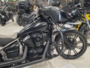 Black Kawasaki Vulcan 2010 in Panevezys, with an engine capacity of 0.90 L and mileage of 60 thousand km for 3990 €, photo 2 on AUTOMOTO.COM.LV