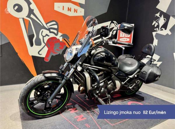 Melns Kawasaki Vulcan 2015 Viļņa, ar dzinēja tilpumu 0.65 L un nobraukumu 12 tūkst. km par 5399 €, foto 1 vietnē AUTOMOTO.COM.LV