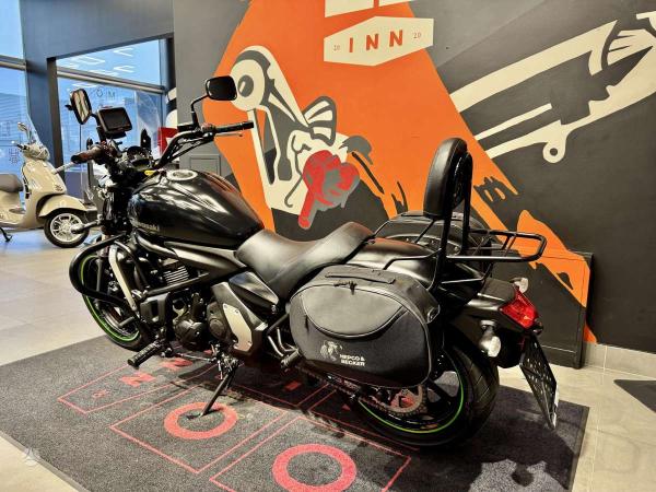 Melns Kawasaki Vulcan 2015 Viļņa, ar dzinēja tilpumu 0.65 L un nobraukumu 12 tūkst. km par 5399 €, foto 5 vietnē AUTOMOTO.COM.LV