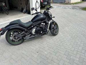 Black Kawasaki Vulcan 2015 in Rokiskis, with an engine capacity of 0.65 L and mileage of 7 thousand km for 5000 €, photo  on AUTOMOTO.COM.LV