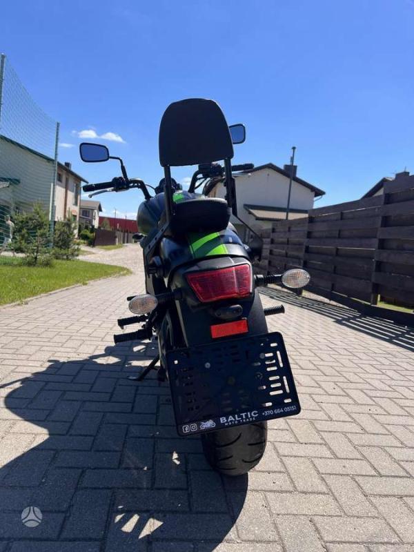 Black Kawasaki Vulcan 2016 in Vilnius, with an engine capacity of 0.65 L and mileage of 22 thousand km for 5150 €, photo 7 on AUTOMOTO.COM.LV