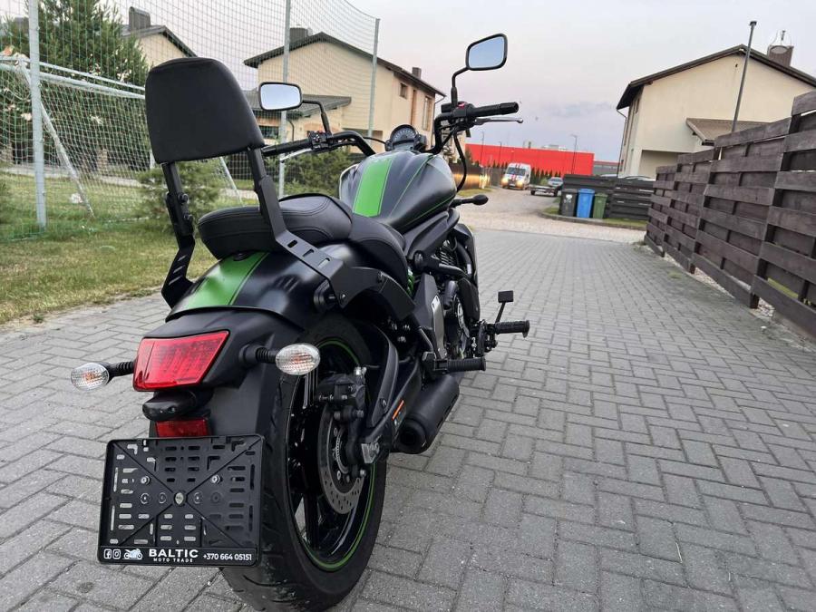 Melns Kawasaki Vulcan 2016 Viļņa, ar dzinēja tilpumu 0.65 L un nobraukumu 22 tūkst. km par 5150 €, foto 11 vietnē AUTOMOTO.COM.LV